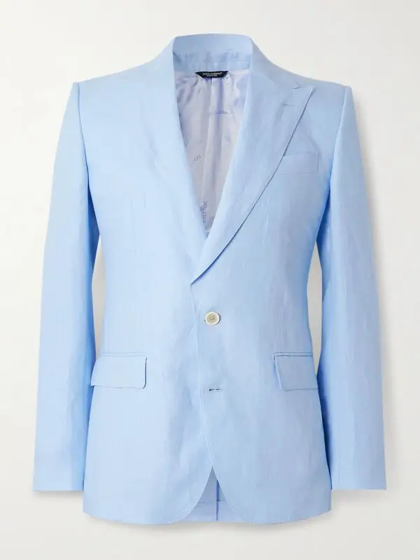 Dolce & Gabbana Linen Suit Jacket
