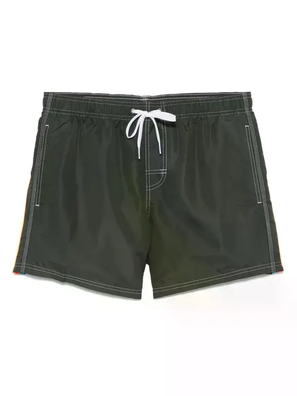 Sundek Taffeta Swim Shorts - Green