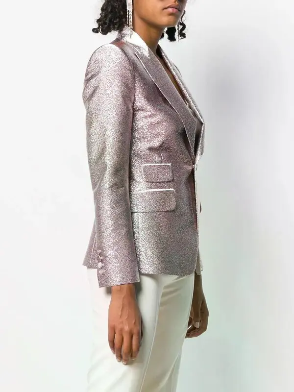 Dsquared2 Glitter Single-breasted Blazer