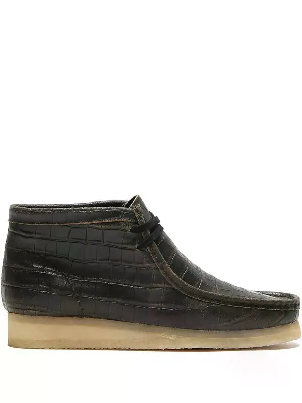 Clarks Wallabee Crock Boots - Black