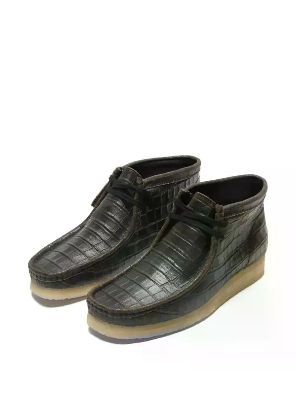 Clarks Wallabee Crock Boots - Black