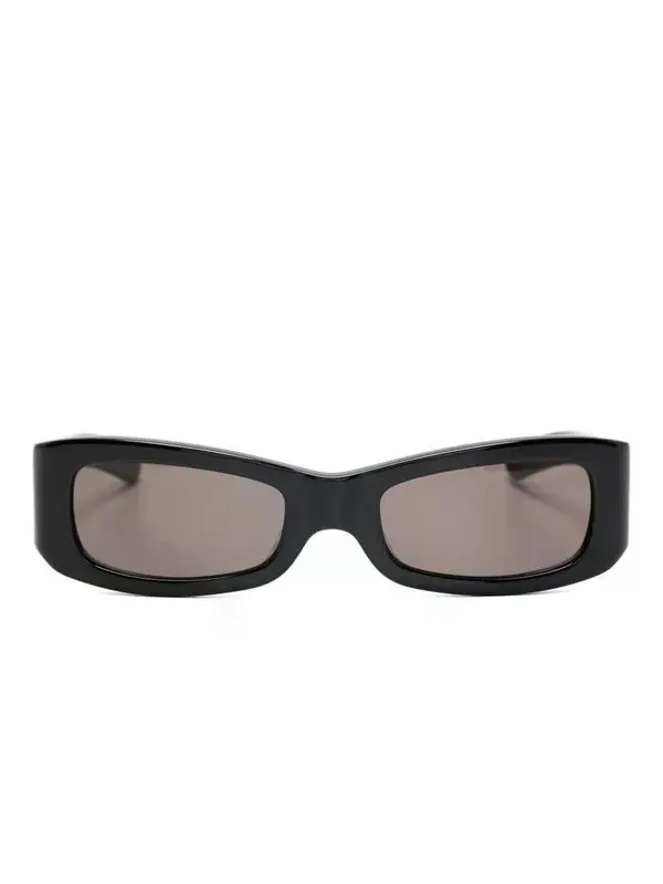 FLATLIST Kareem Rectangle-frame Sunglasses - Black