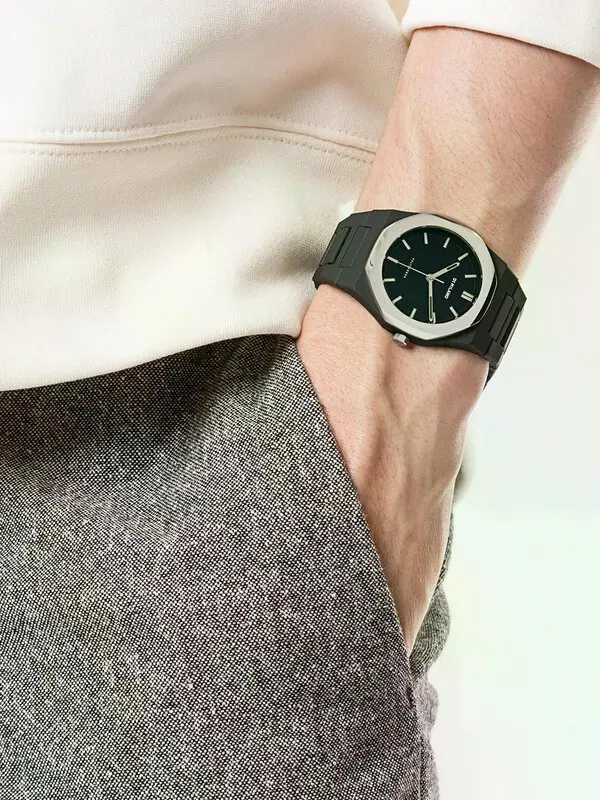 D1 MILANO Polycarbon Watch - Black