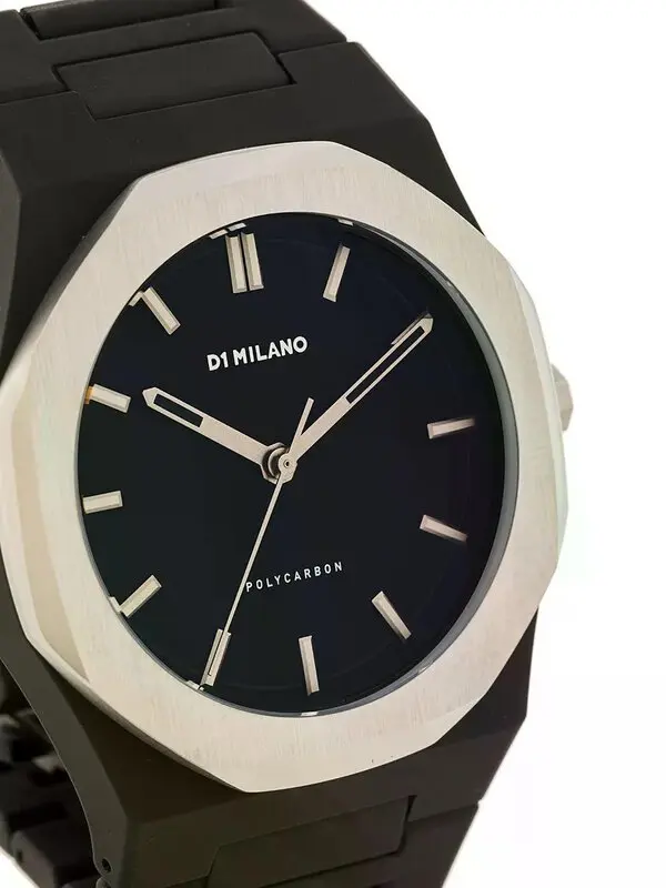 D1 MILANO Polycarbon Watch - Black