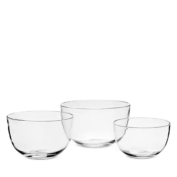 WILLIAM YEOWARD CRYSTAL Whitney Deep Bowl, Large - Clear