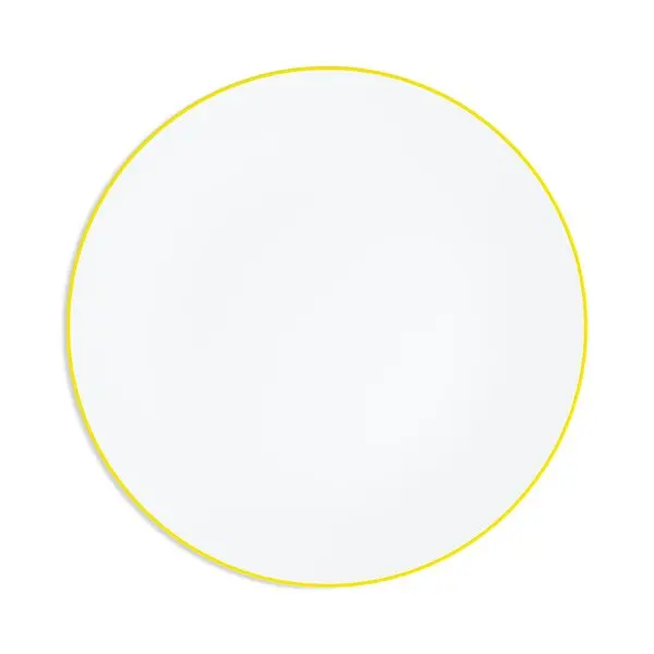 NON SANS RAISON Concorde Dinner Plate - Yellow