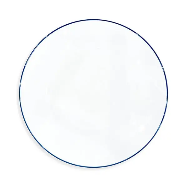 NON SANS RAISON Concorde Salad Plate - Navy Blue