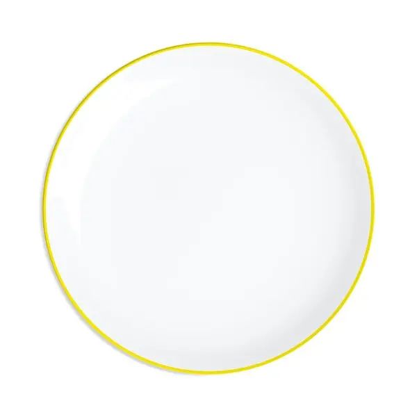 NON SANS RAISON Concorde Salad Plate - Yellow