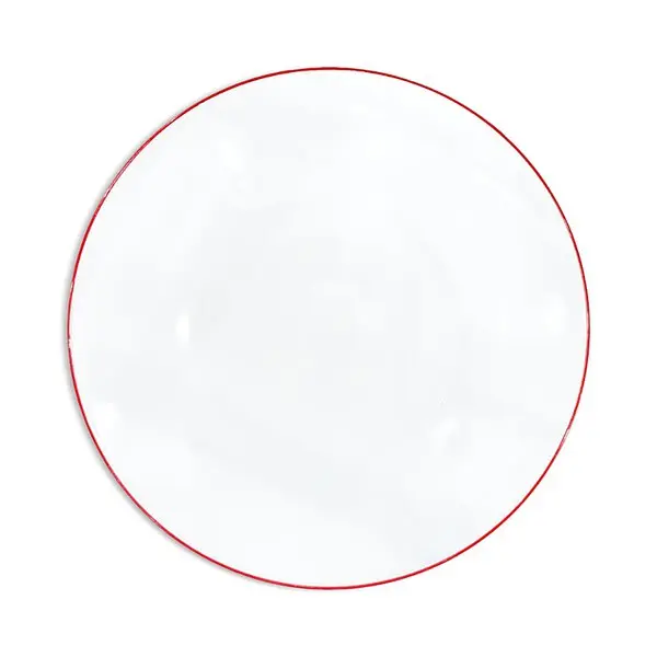 NON SANS RAISON Concorde Bread & Butter Plate - Red