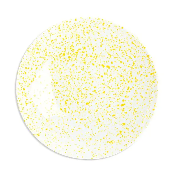 NON SANS RAISON Splash Bread & Butter Plate - Yellow