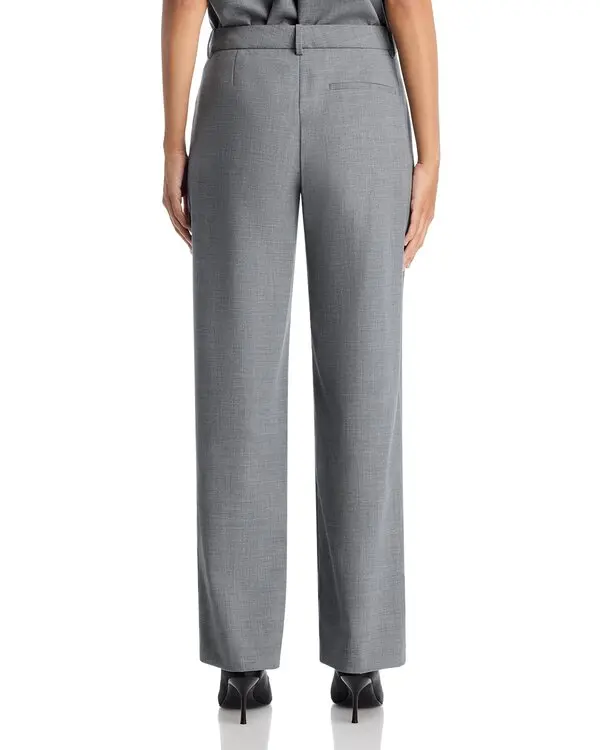 BOSS Tilda Wool Straight Pants