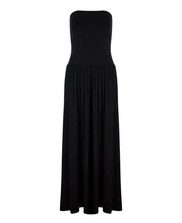 knee length skater dress with sleeves Spectral Garden - 3/4 Sleeve Skater Dress - Knee Length main image 1