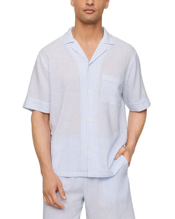 Eberjey Eberjay Pajama Lounge Set - White/corn