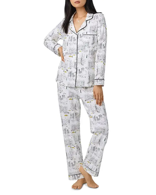 BEDHEAD PAJAMAS City Print Pajama Set - City That Never Sleeps