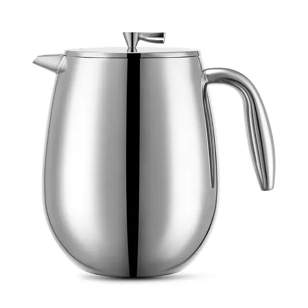 BODUM Columbia Double Wall Stainless Steel French Press Coffee Maker - Chrome
