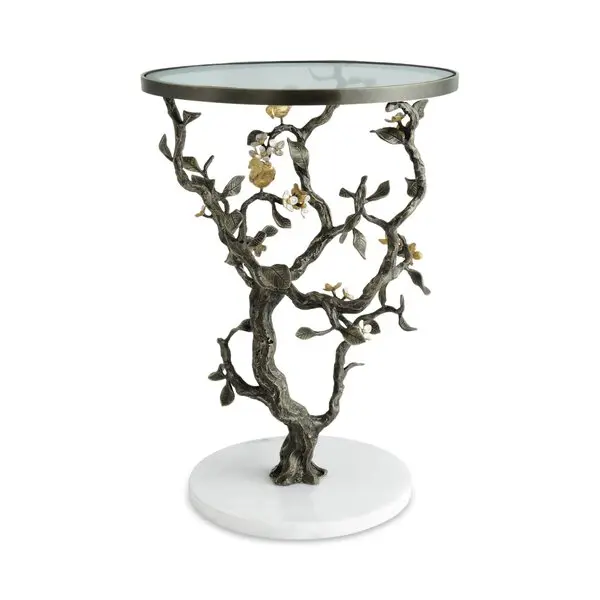 Michael Aram Lovebirds Accent Table