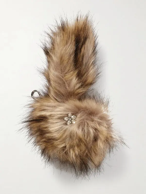 Simone Rocha Crystal-embellished Coin Purse Charm
