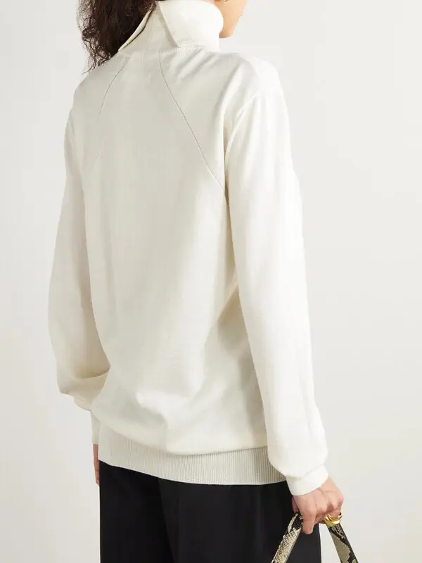 JIL SANDER Wool Turtleneck Sweater