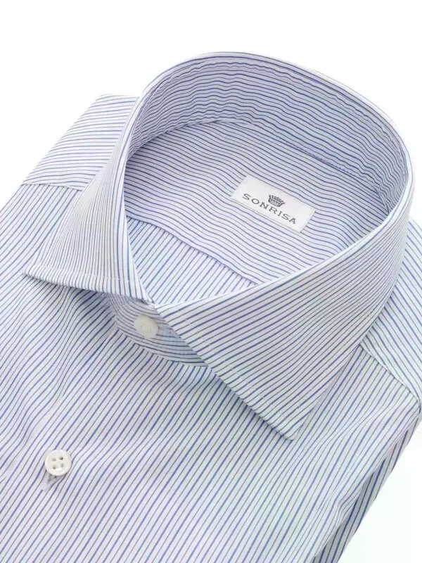 SONRISA Pinstripe Cotton Shirt