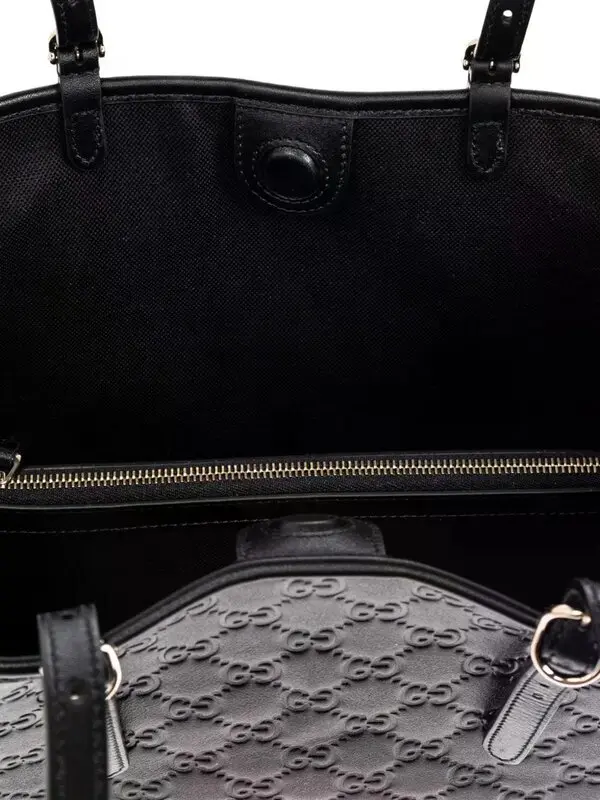 Gucci Gg Leather Shoulder Bag