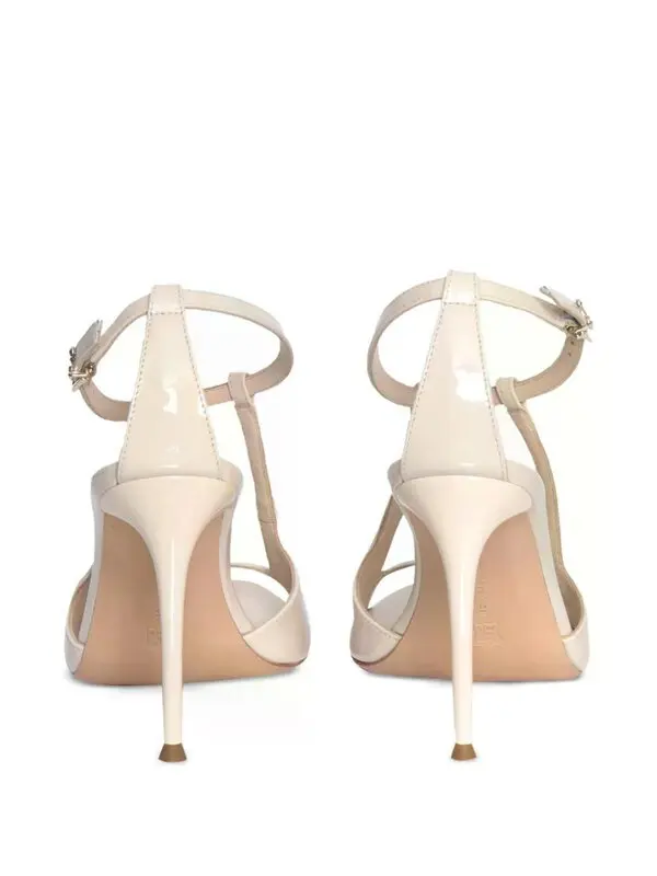 SERGIO LEVANTESI Leather Stiletto Sandals