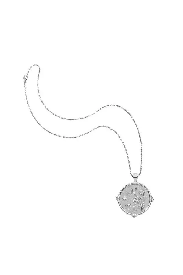 JANE WIN Grace Jw Original Pendant Coin - Silver