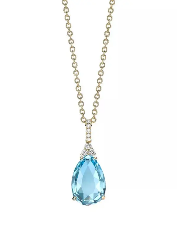 Kiki Mcdonough Candy Topaz Pendant - Gold