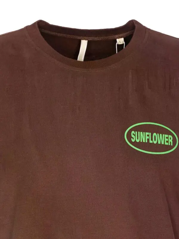 SUNFLOWER Logo Print T-shirt