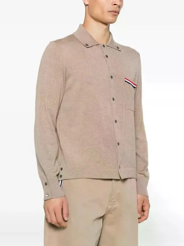 Thom Browne Buttoned Wool Cardigan