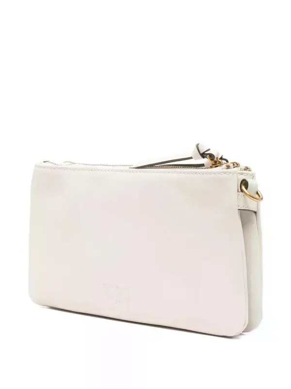 PINKO ショルダーバッグ真珠パールホワイト2way PINKO Baby Half Moon Shoulder Bag | White | FARFETCH
