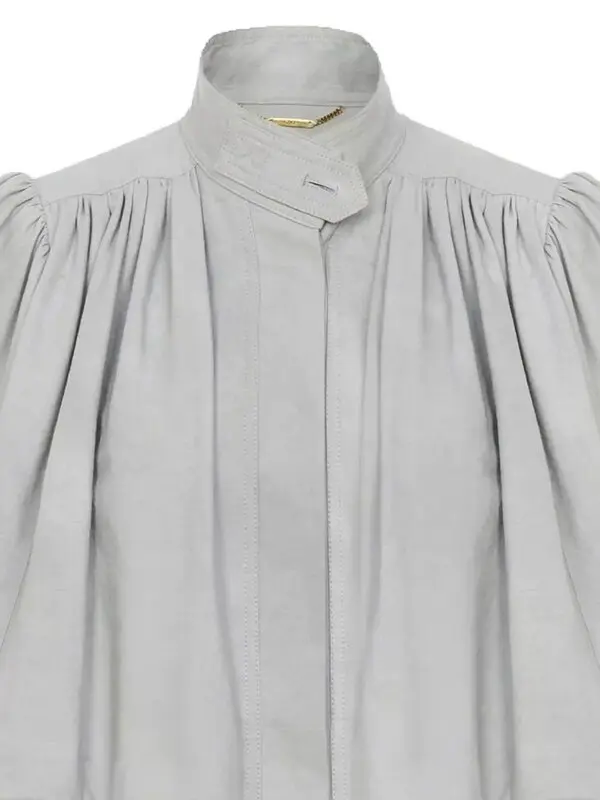 Chloé Balloon-sleeve High-neck Jacket
