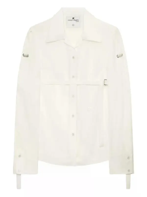 COURREGES Strap Shirt