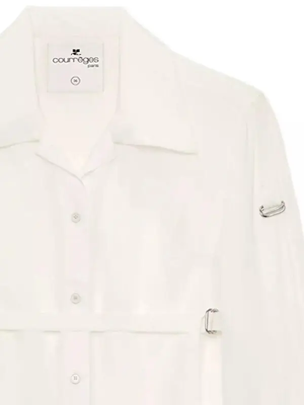 COURREGES Strap Shirt