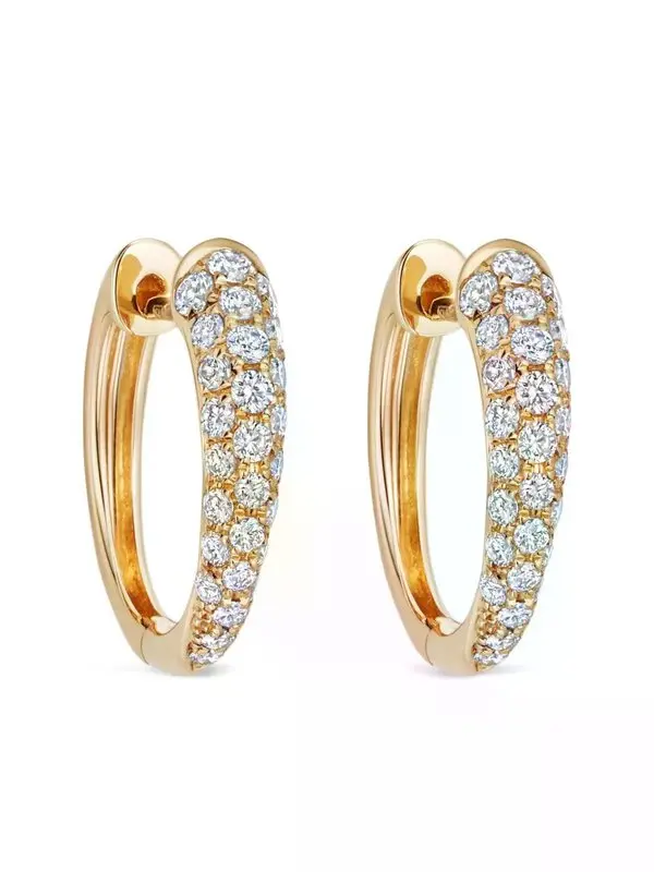 Kiki Mcdonough 18kt Yellow Diamond Kiki Earrings - Gold