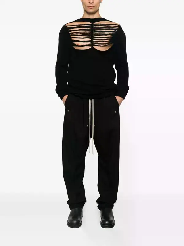 Rick Owens Drawstring Trousers - Black