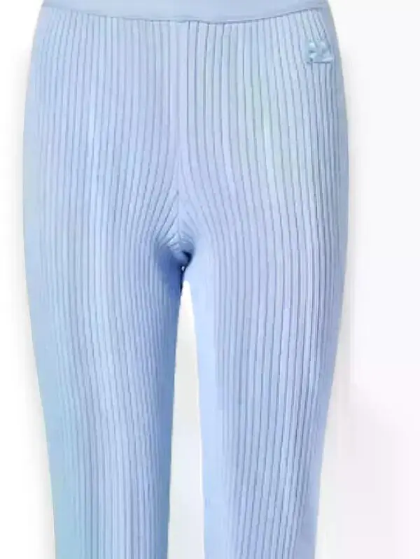 COURREGES Ribbed Trousers