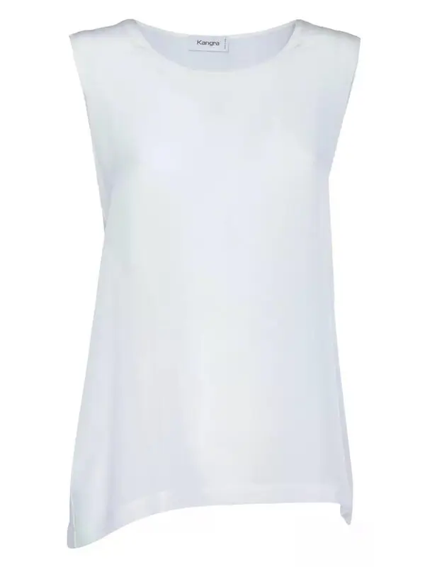KANGRA Silk-crepe Top
