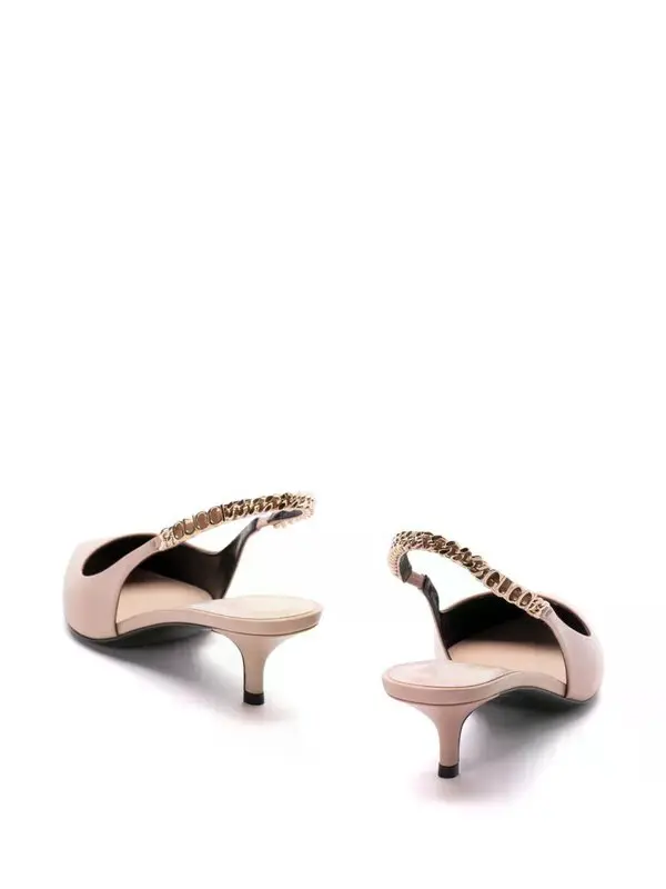 Gucci 45mm Chain Pumps - Pink