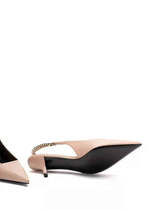 Gucci 45mm Chain Pumps - Pink