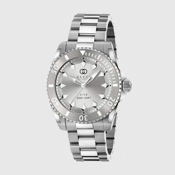 Gucci Dive Watch - Grey