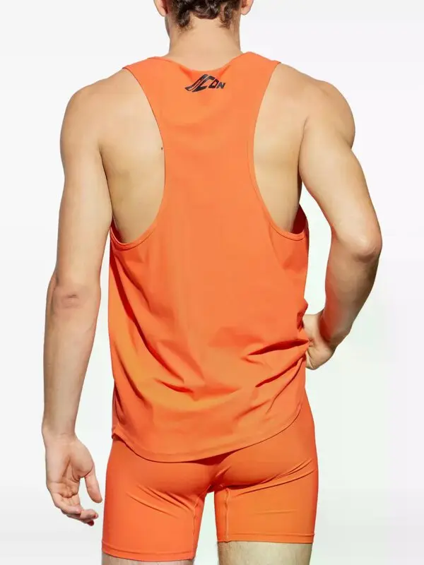Dsquared2 Logo-print Tank - Orange