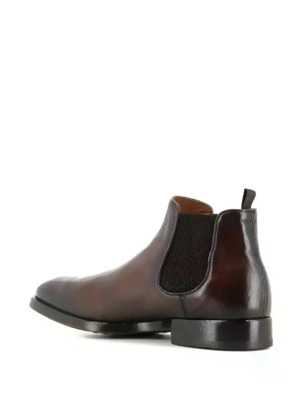 Officine Creative Leather Chelsea Boots