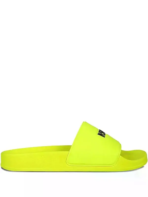 MSGM Logo-embellished Slides - Yellow