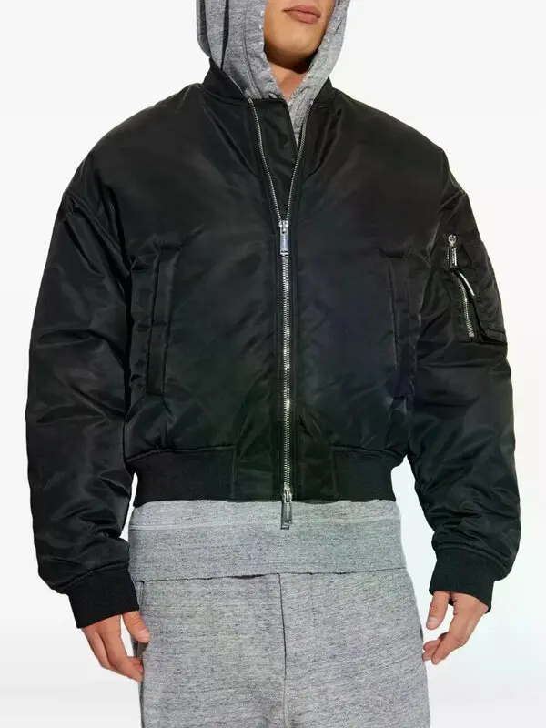 Dsquared2 Zip-fastening Bomber Jacket - Black