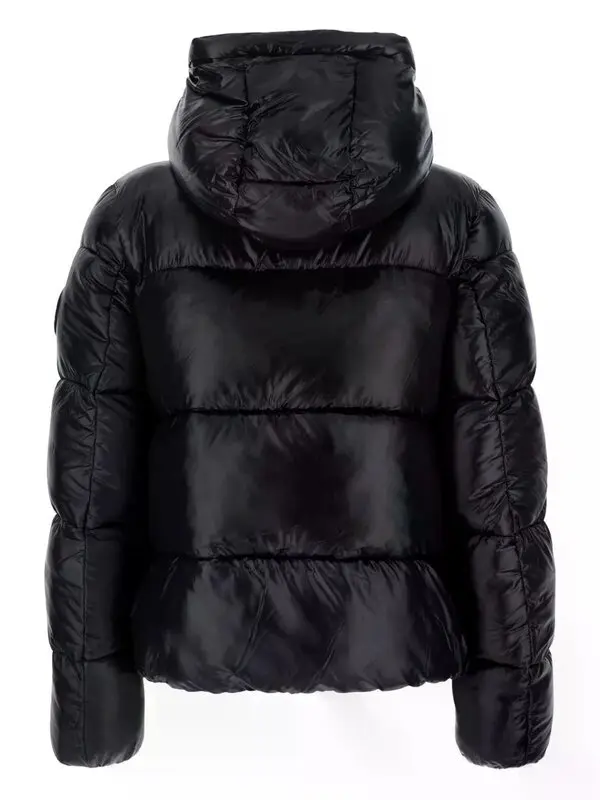 SAVE THE DUCK Quilted Hooded Jacket - Black