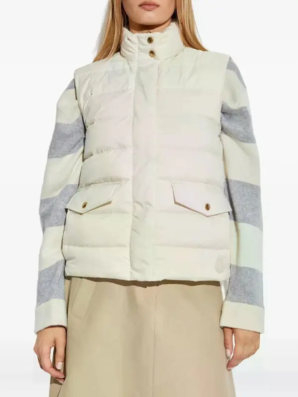 Moncler Besset Quilted Gilet - Neutrals