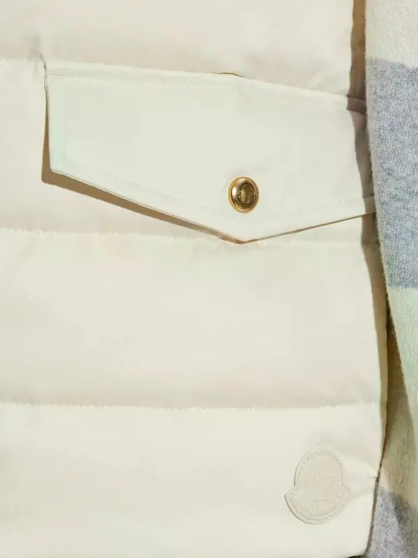 Moncler Besset Quilted Gilet - Neutrals