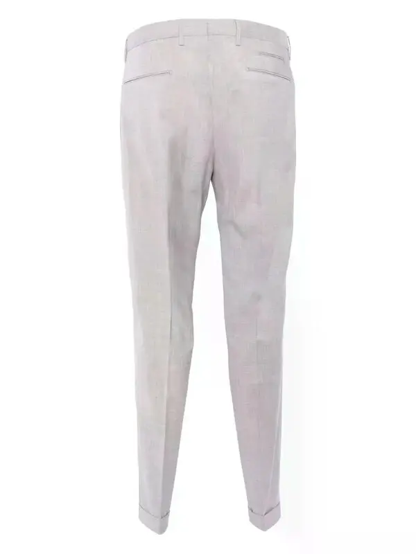 BRIGLIA 1949 Pleated Tailored Trousers - Grey