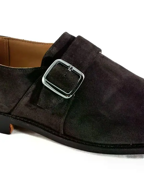 Church's Single-buckle Suede Monk Shoes