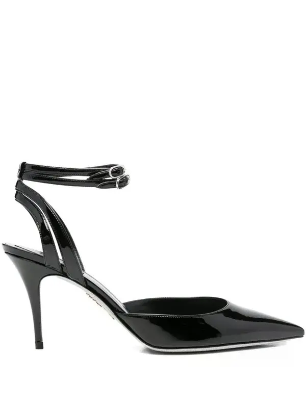 Rene Caovilla 80mm Leather Heeled Pumps